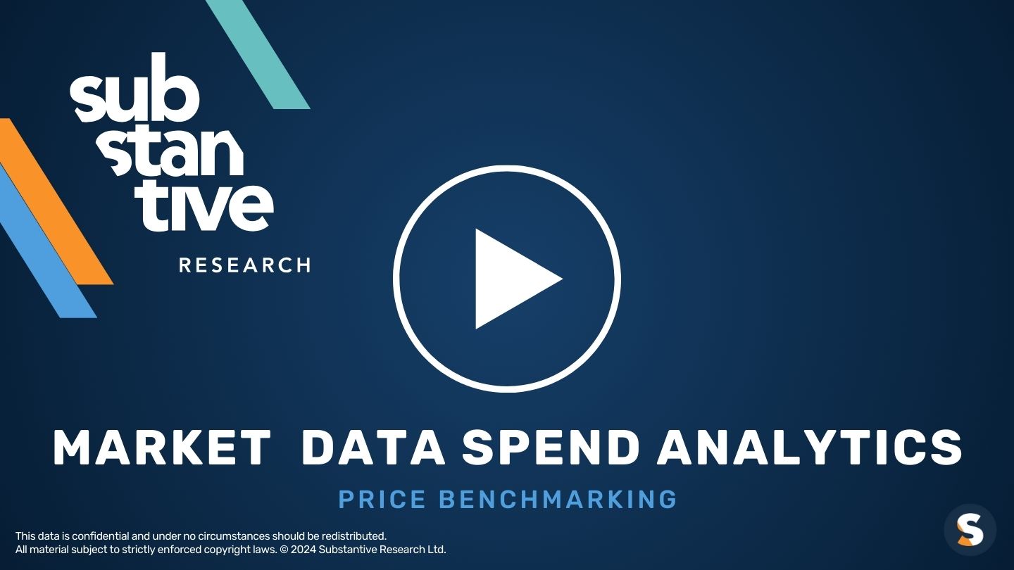 Market Data Spend Analytics - Substantive Research Limited